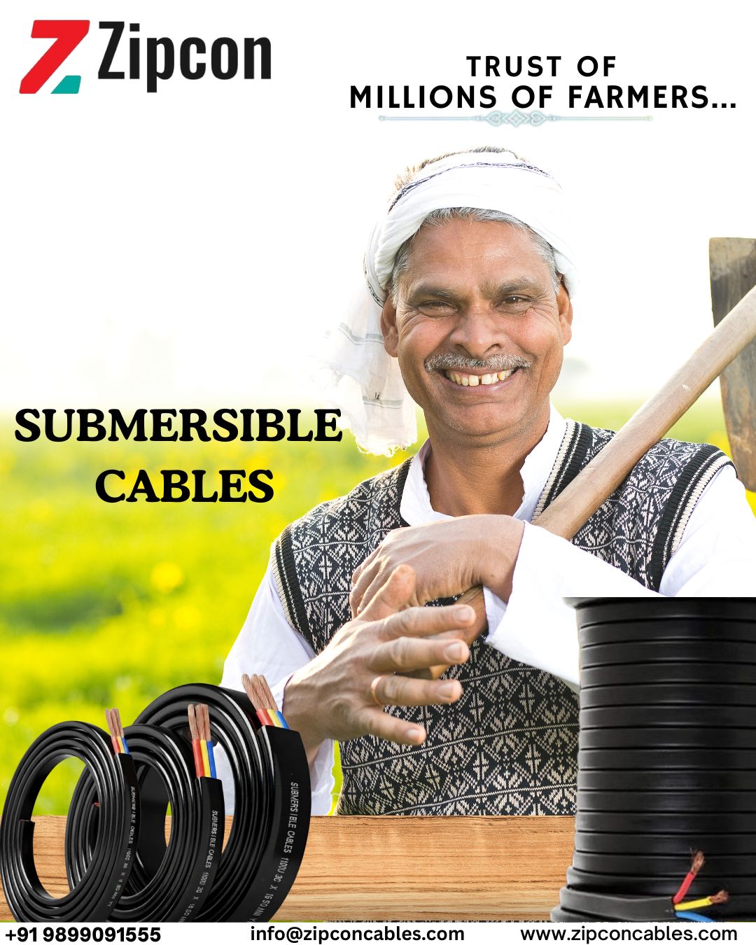Best Submersible Cable in Kerala - Zipcon Cables